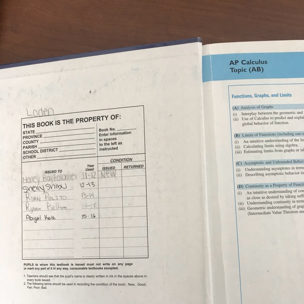 Ap Calculus Textbook For Practice - Gem